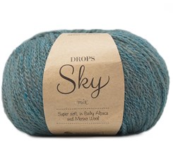 Drops Sky Mix 006 Zeegroen | Wolplein.nl