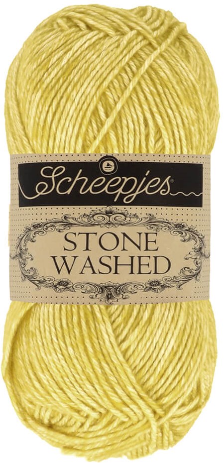 Scheepjes Stone Washed 812 Lemon Quartz | Wolplein.nl