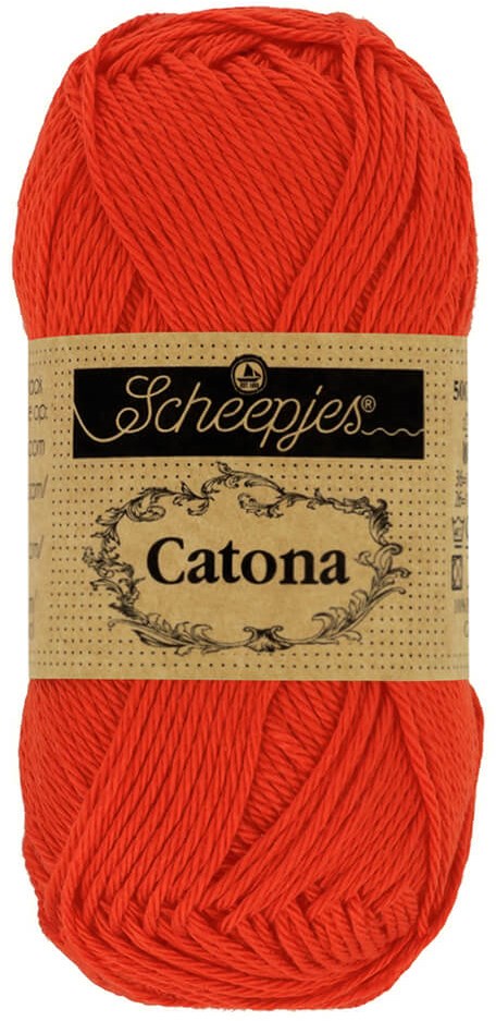 Scheepjes Catona 25g 390 Poppy Rose | Wolplein.nl