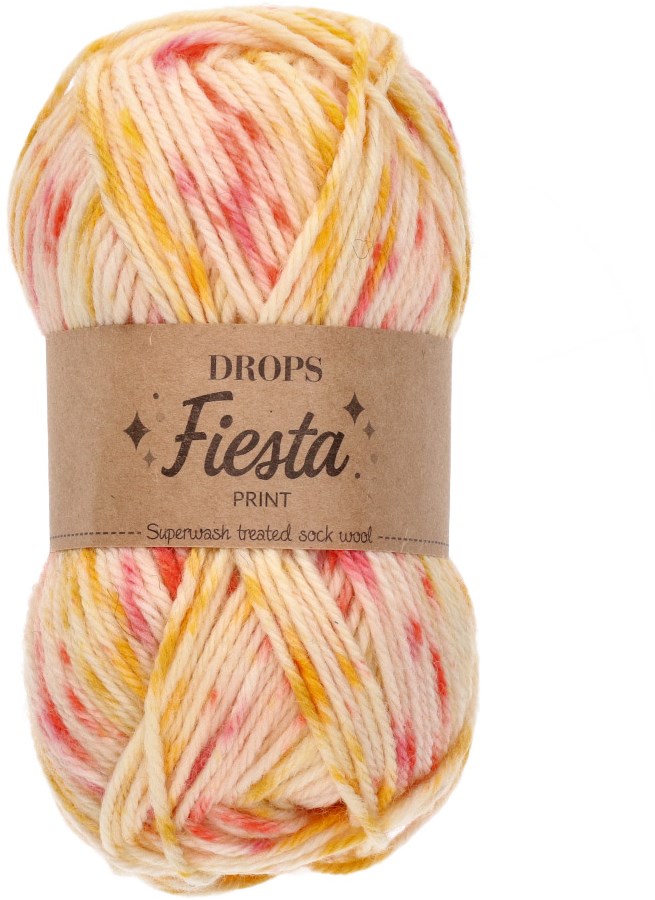 Drops Fiesta Print 17 Zonneschijn | Wolplein.nl