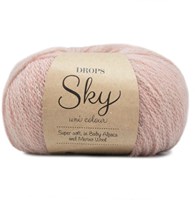 Drops Sky Uni Colour 018 Poederroze | Wolplein.nl