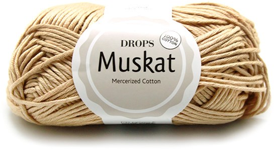Drops Muskat Uni Colour 23 Camel | Wolplein.nl