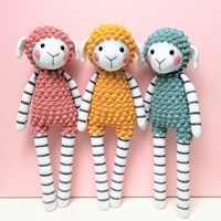 Schaap Lize Long Legs Haakpakket | Kies je eigen kleuren | Wolplein.nl