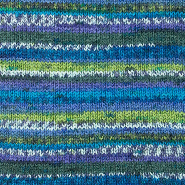 Drops Fabel Print 677 Green-turquoise | Wolplein.nl