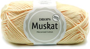 Drops Muskat Uni Colour 07 Maïsgeel | Wolplein.nl