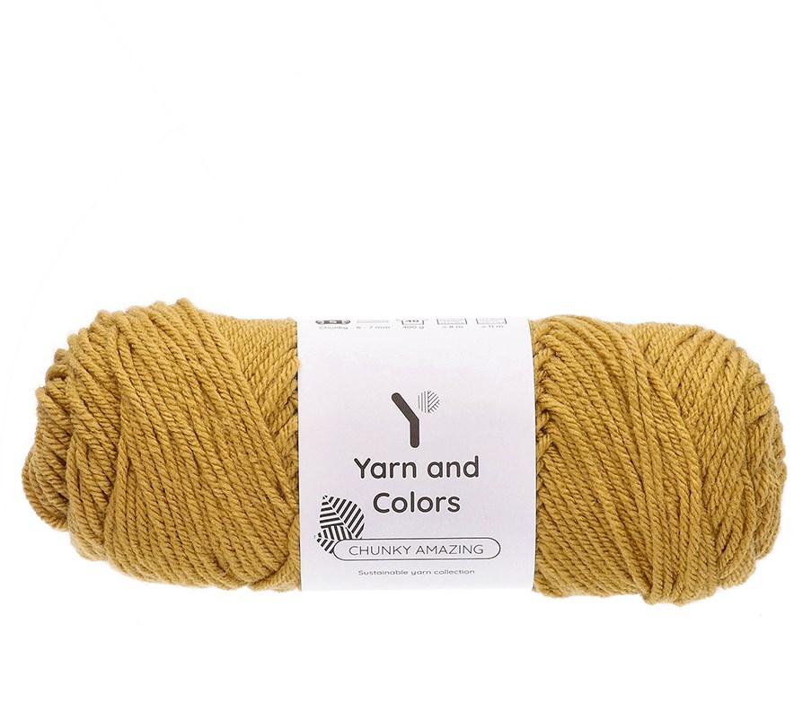 Yarn and Colors Chunky Amazing 089 Gold | Wolplein.nl