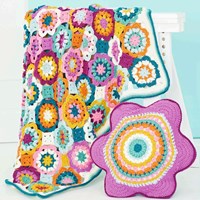 Haakpatroon Stylecraft Special Aran No. 10206 Highlander Playful Posy ...
