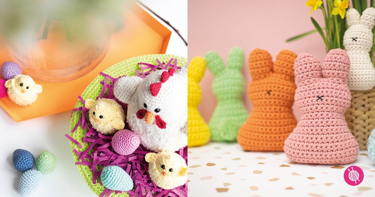 Haken en breien voor Pasen - De leukste (gratis) patronen! - Wolplein ...