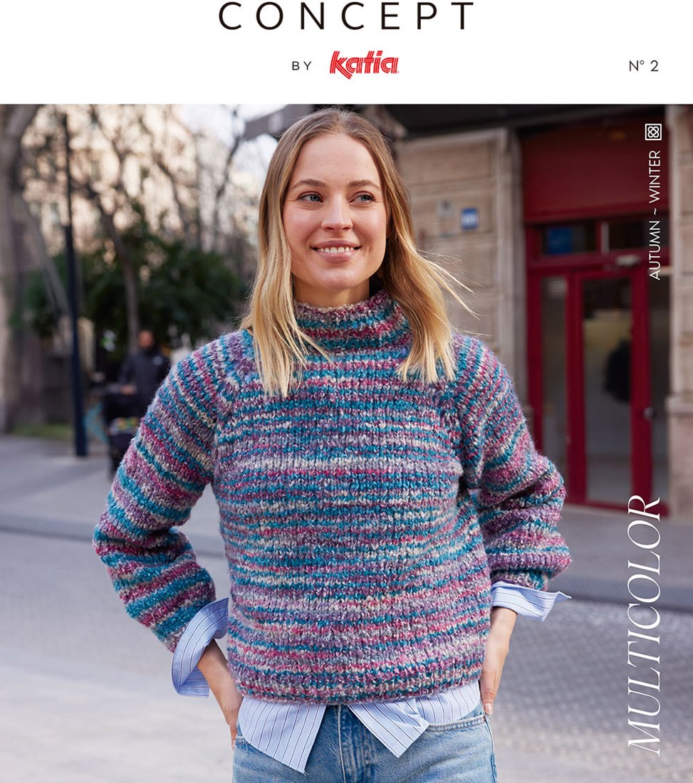 Katia Concept Multicolor No. 2 magazine | Herfst/Winter 2025-2026