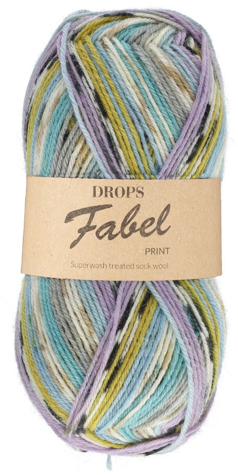 Drops Fabel Print 921 Einhornparty | Wolplein.nl