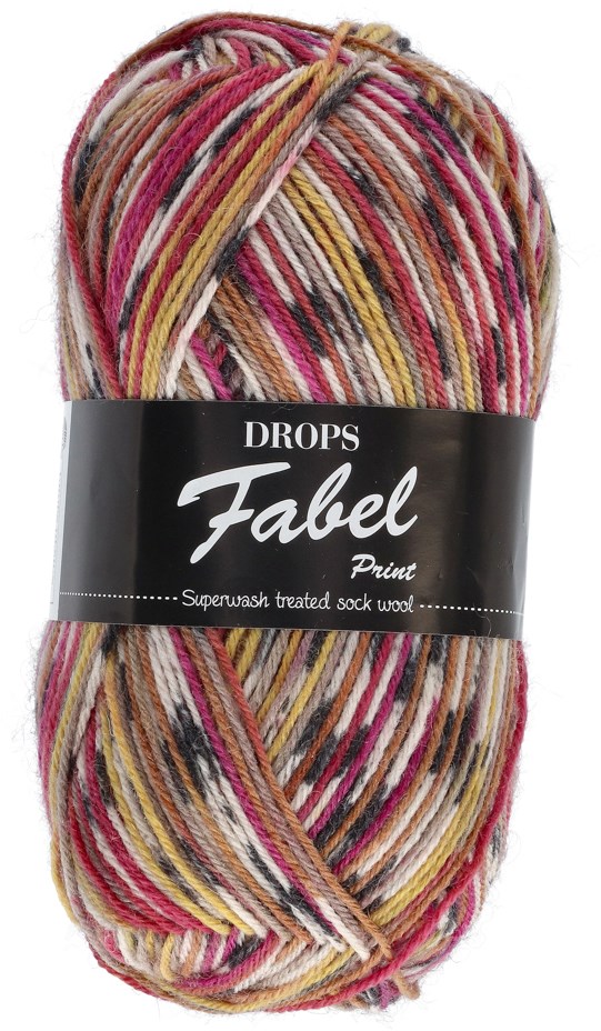 Drops Fabel Print 922 Fruit Patch | Wolplein.nl