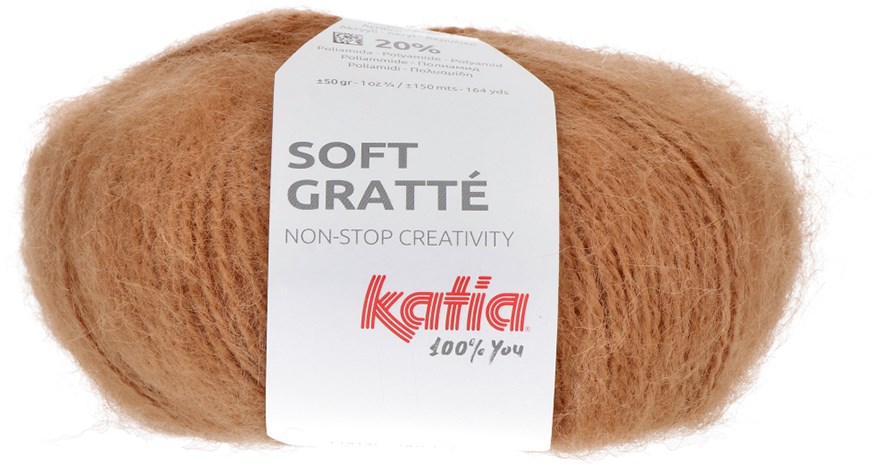 Katia Soft Gratte 081 Camel garen | Wolplein.nl