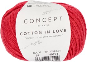 Katia Cotton in Love 061 Rood | Wolplein.nl