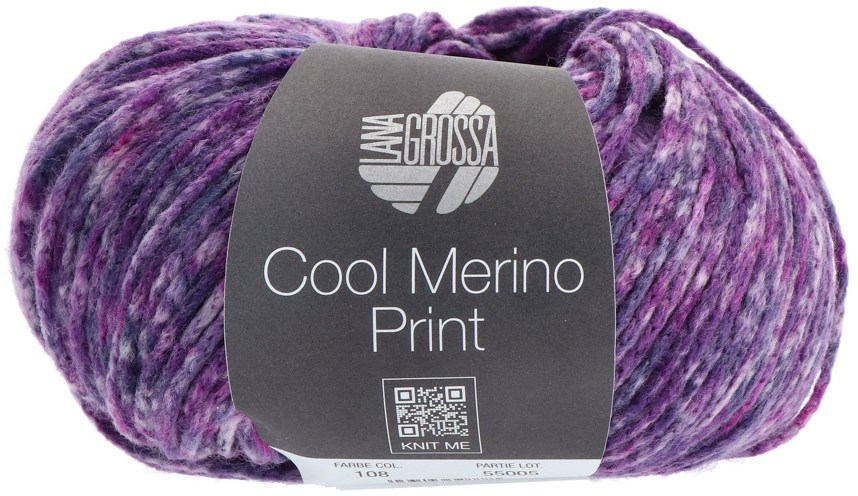 Lana Grossa Cool Merino Print 108 | Wolplein.nl