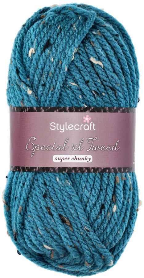 Stylecraft Special XL Tweed Super Chunky 1708 Petrol | Wolplein.nl