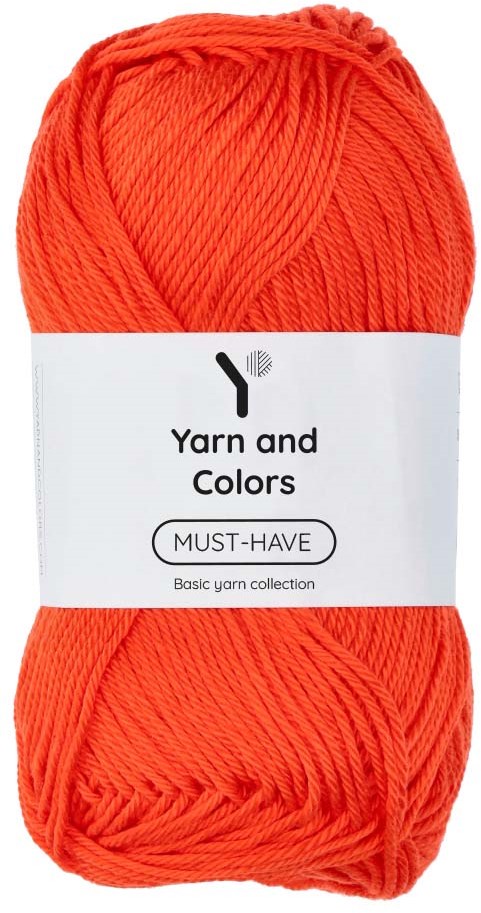 Yarn and Colors Must-have 022 Fiery Orange | Wolplein.nl