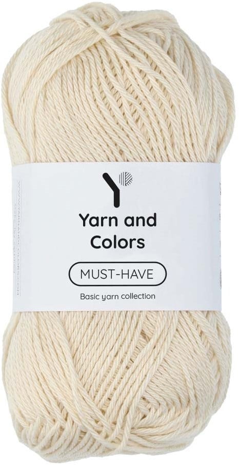 Yarn and Colors Must-have 002 Cream | Wolplein.nl