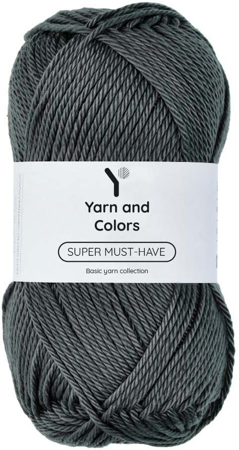 Yarn and Colors Super Must-have 098 Graphite | Wolplein.nl