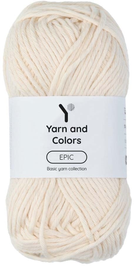 Yarn and Colors Epic 002 Cream | Wolplein.nl