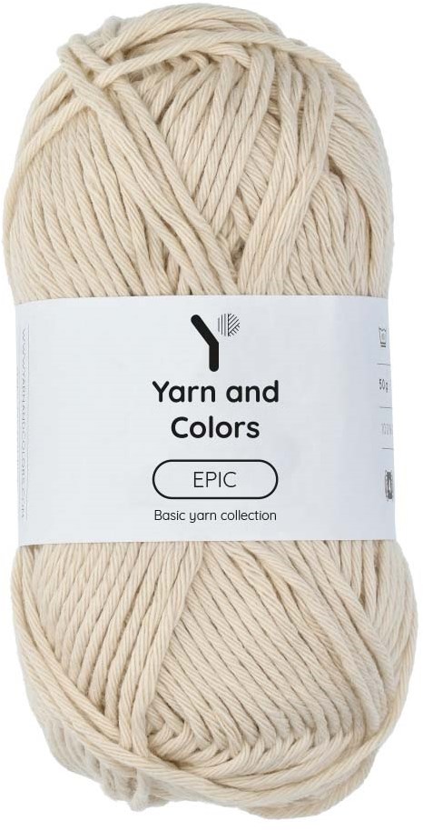 Yarn and Colors Epic 003 Ecru | Wolplein.nl
