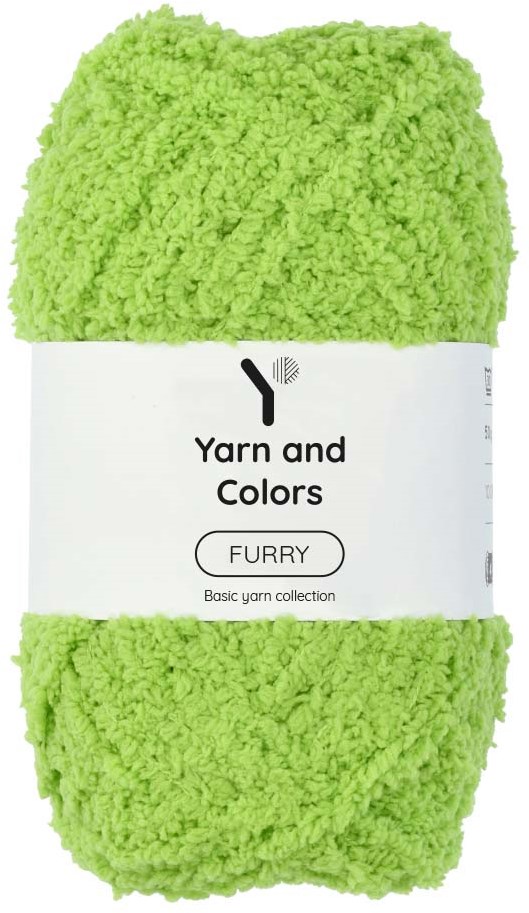 Yarn and Colors Furry 083 Peridot | Wolplein.nl