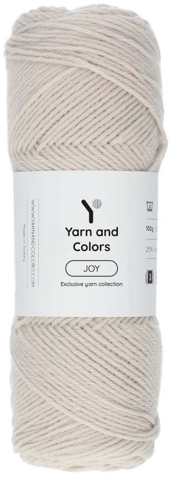 Yarn and Colors Joy 004 Birch | Wolplein.nl