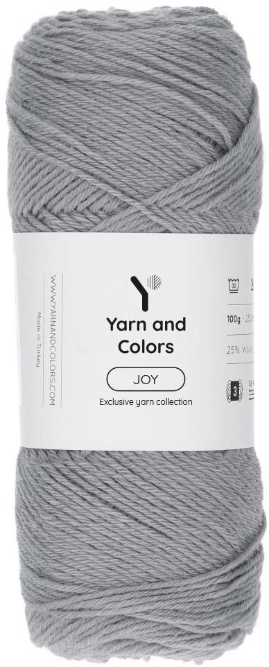 Yarn and Colors Joy 096 Shark Grey | Wolplein.nl