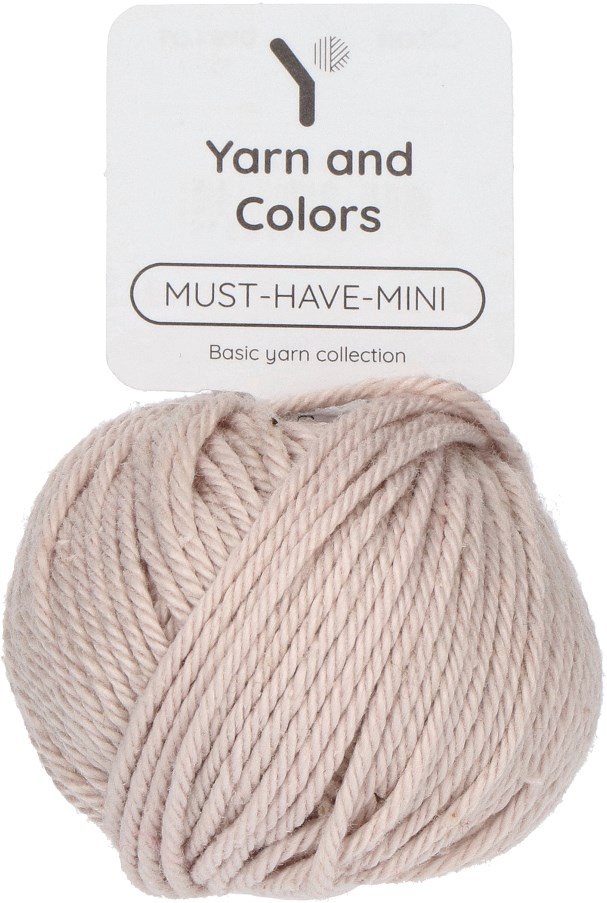 Yarn and Colors Must-have Minis 104 Oatmeal | Wolplein.nl
