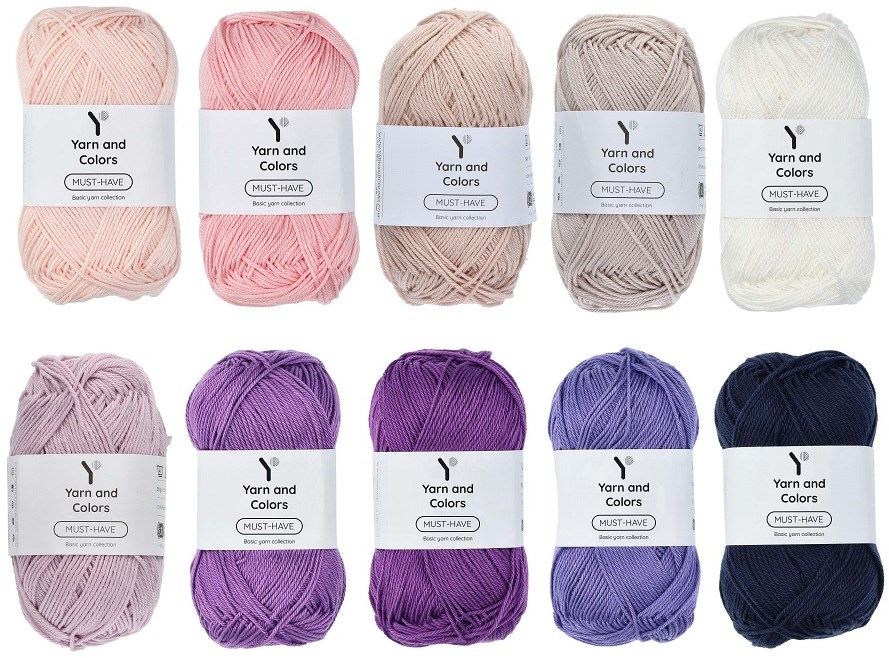 Yarn and Colors Must-have Color Pack 023 Frankrijk | Wolplein – Alles ...