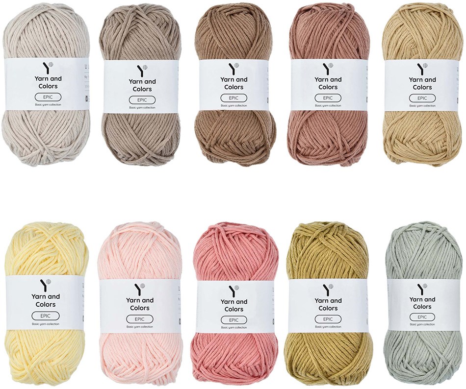 Yarn and Colors Epic Color Pack 016 | Wolplein – Alles voor haken en breien