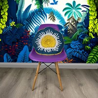 Floral Blooms Cushion 2 Haakpakket - The Queen of Loops | Wolplein.nl