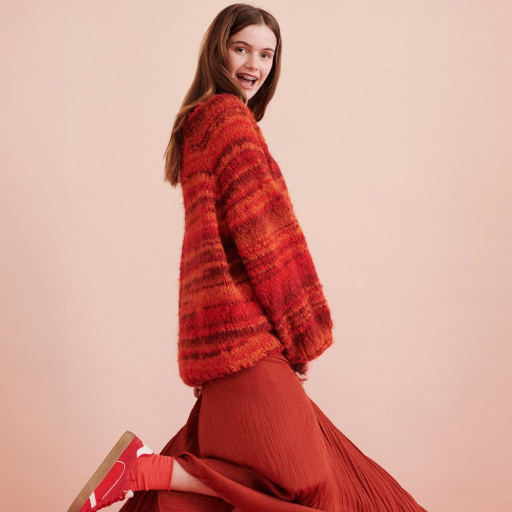 Katia WOW - Fluffy Color Trend 300 Waterblauw - Fuchsia - Lila ...