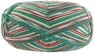 Lana Grossa Meilenweit 100 Merino Christmas 6791 Lichtrood/rood/donker ...