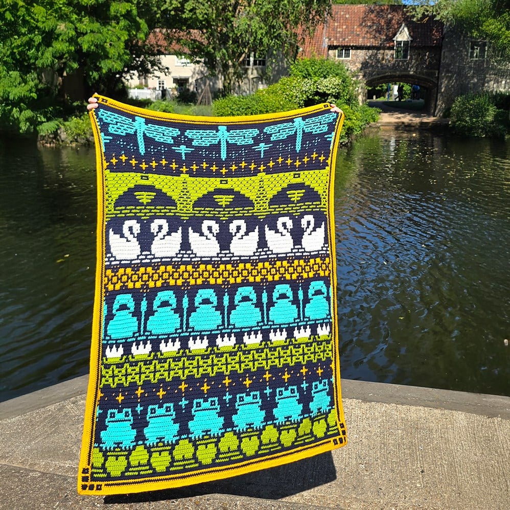 Summer Waterside CAL - Pond Colourway | Garenpakket Stylecraft DK